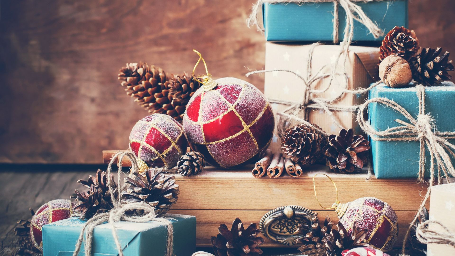 Desktop Christmas Ornaments Wallpapers - Wallpaper Cave