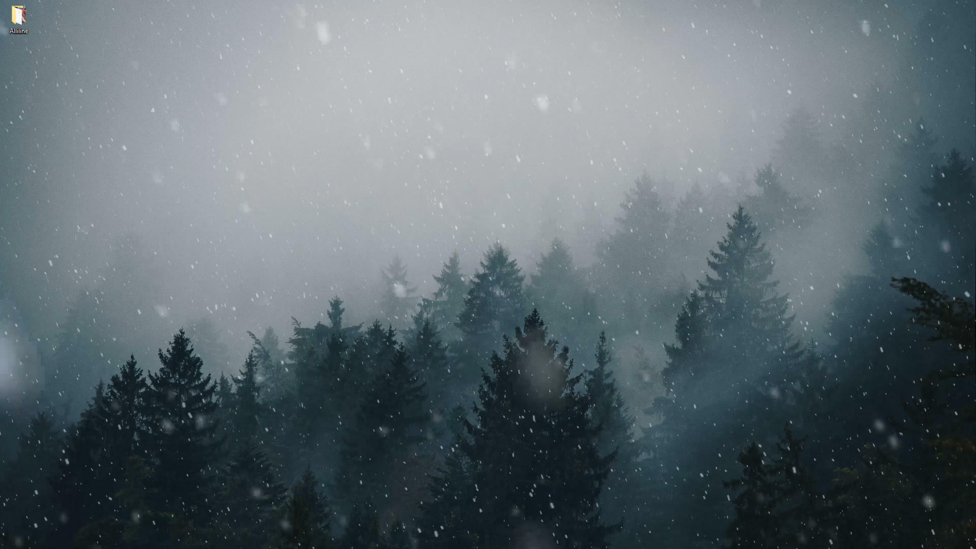 Christmas Snow Forest Wallpapers - Wallpaper Cave