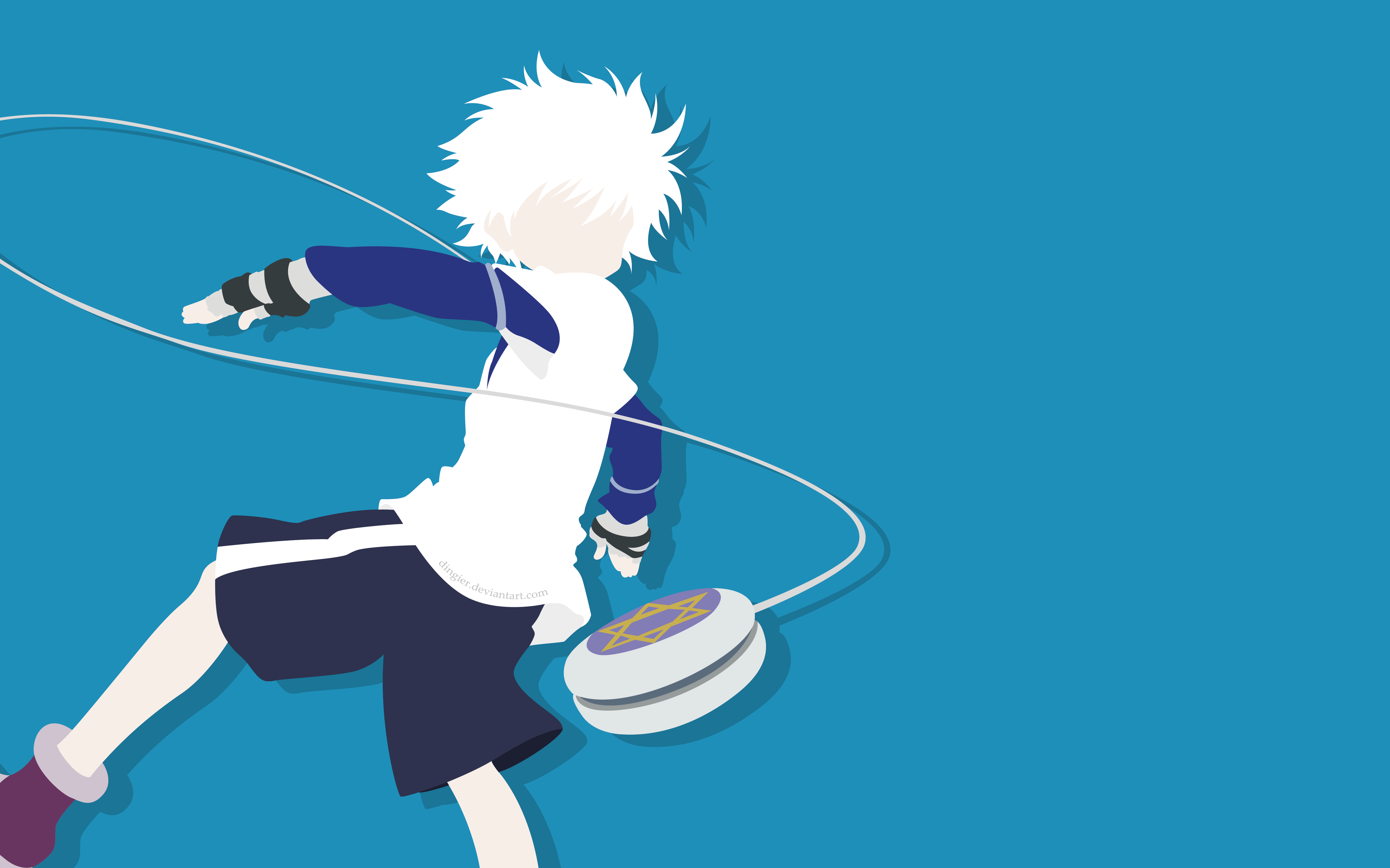 Killua Minimalist Wallpapers - Wallpaper Cave