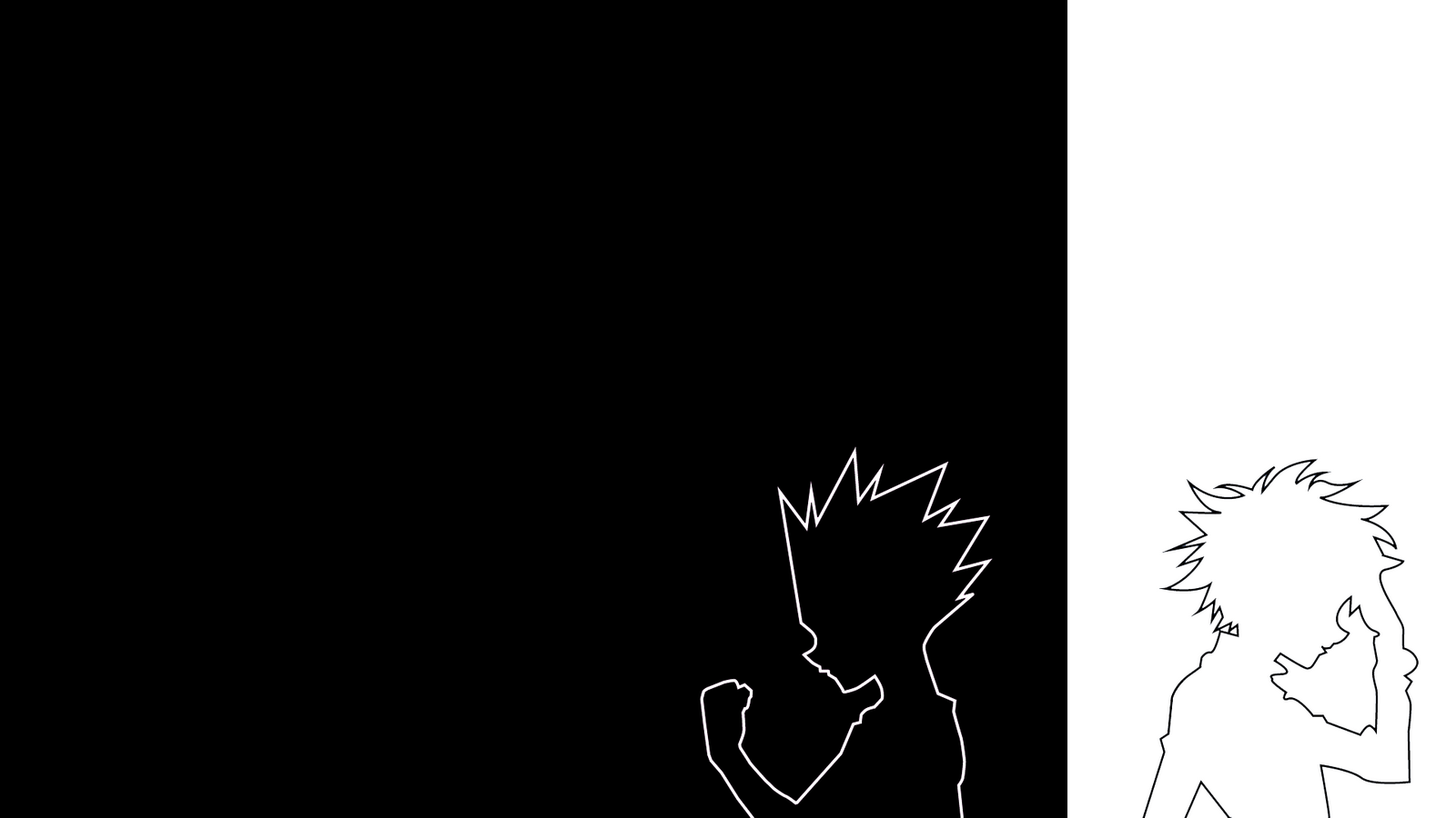 Killua Minimalist Wallpapers - Wallpaper Cave