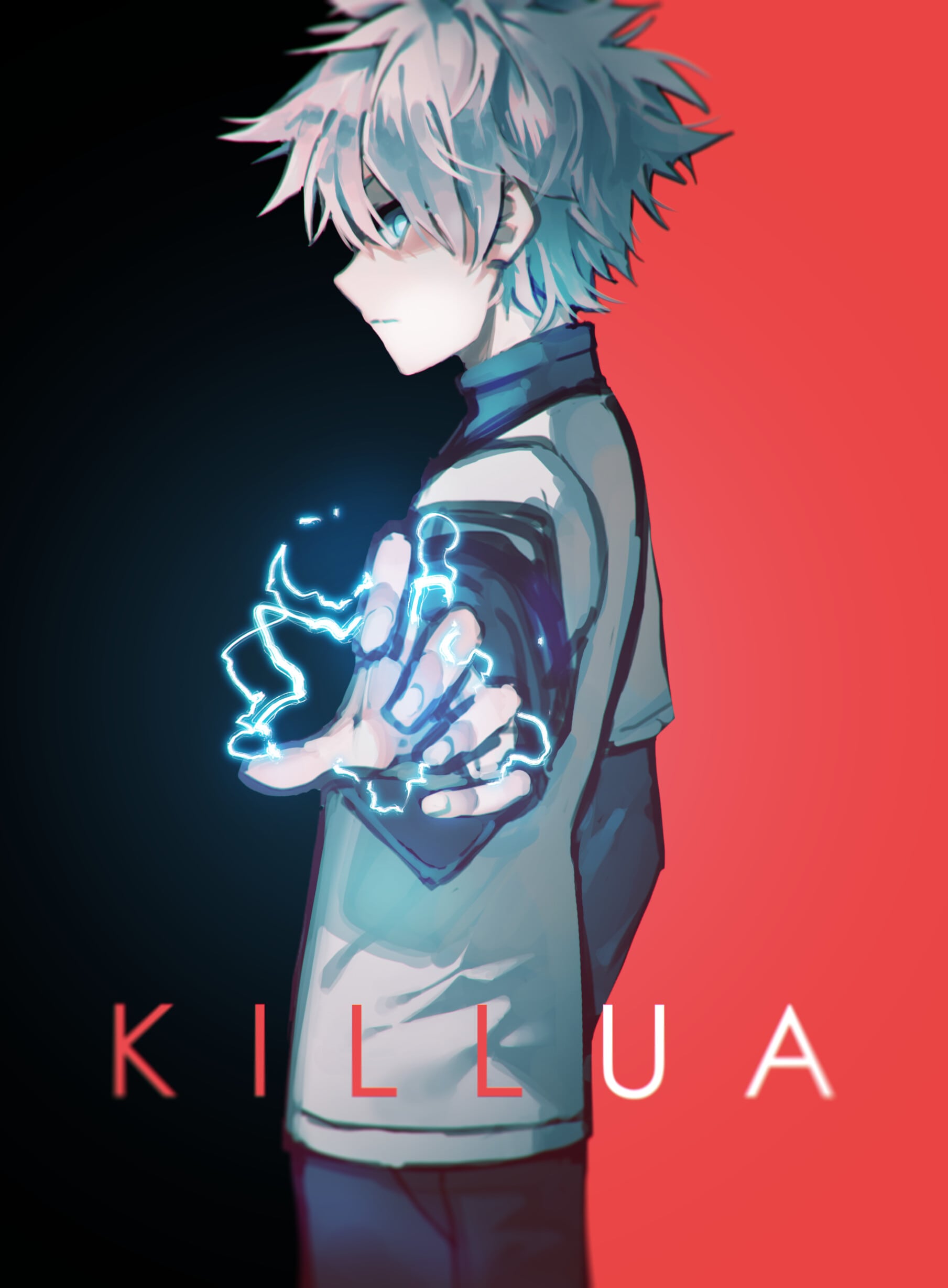 Killua Minimalist Wallpapers - Wallpaper Cave Killua Minimalist Wallpapers - Wallpaper Cave