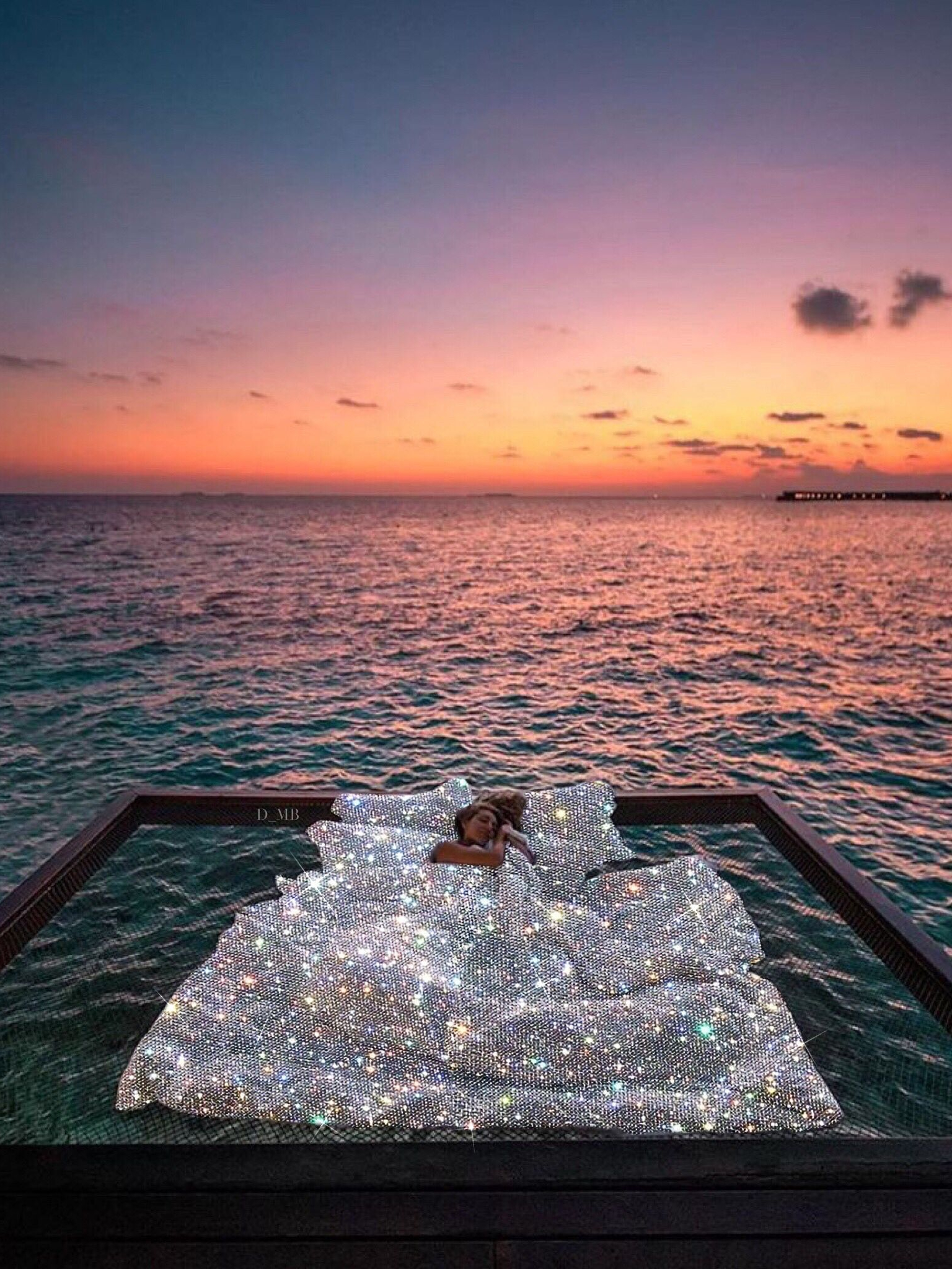 Glitter Sunset Wallpapers - Wallpaper Cave