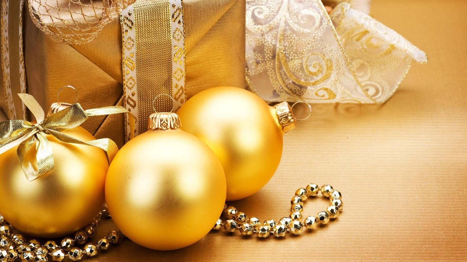 Gold Christmas Gift Wallpapers - Wallpaper Cave