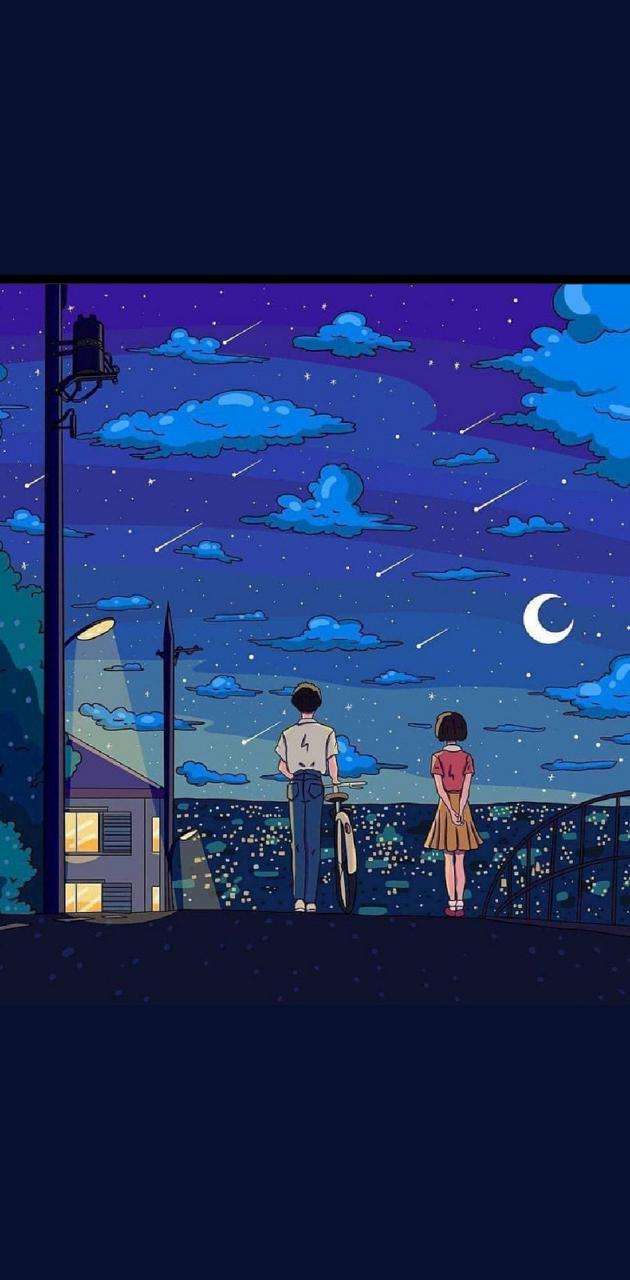 Aesthetic Anime Couple Wallpapers Wallpaper Cave