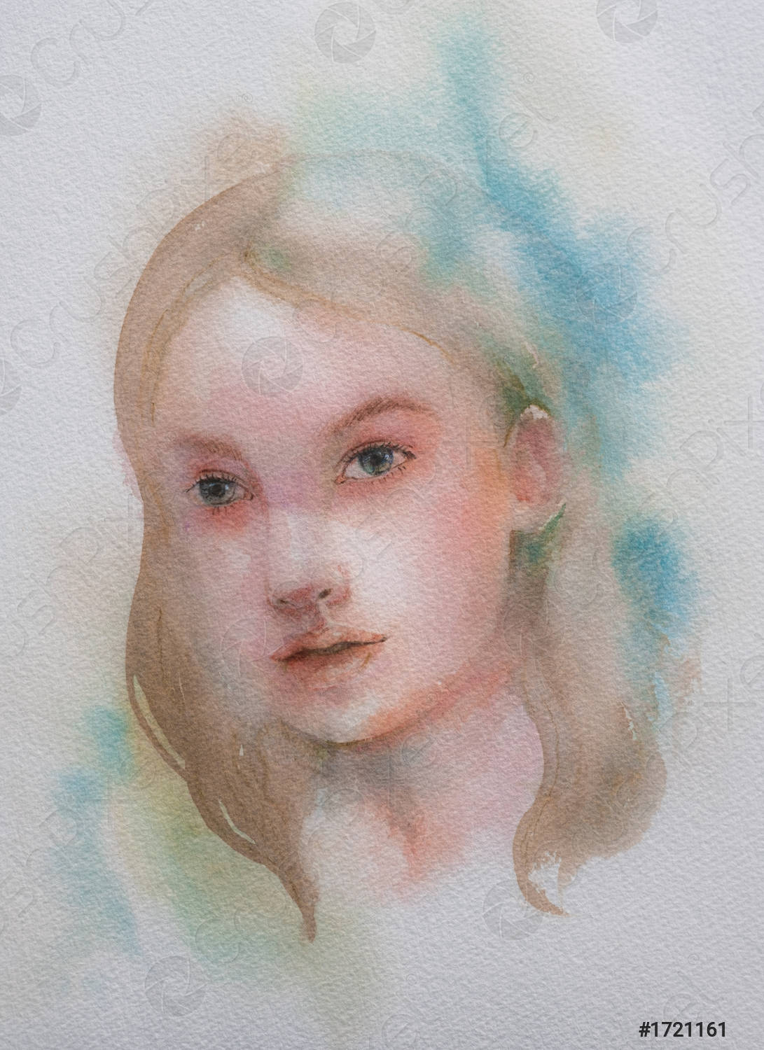 Beautiful Women Watercolor Wallpapers - Wallpaper Cave