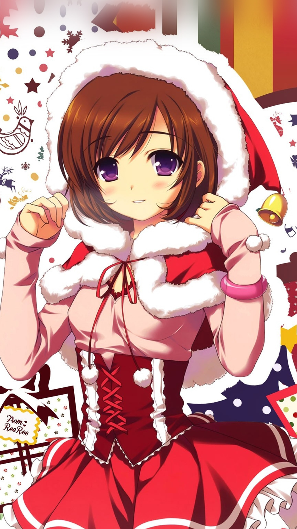 Christmas Anime iPhone Wallpapers - Wallpaper Cave