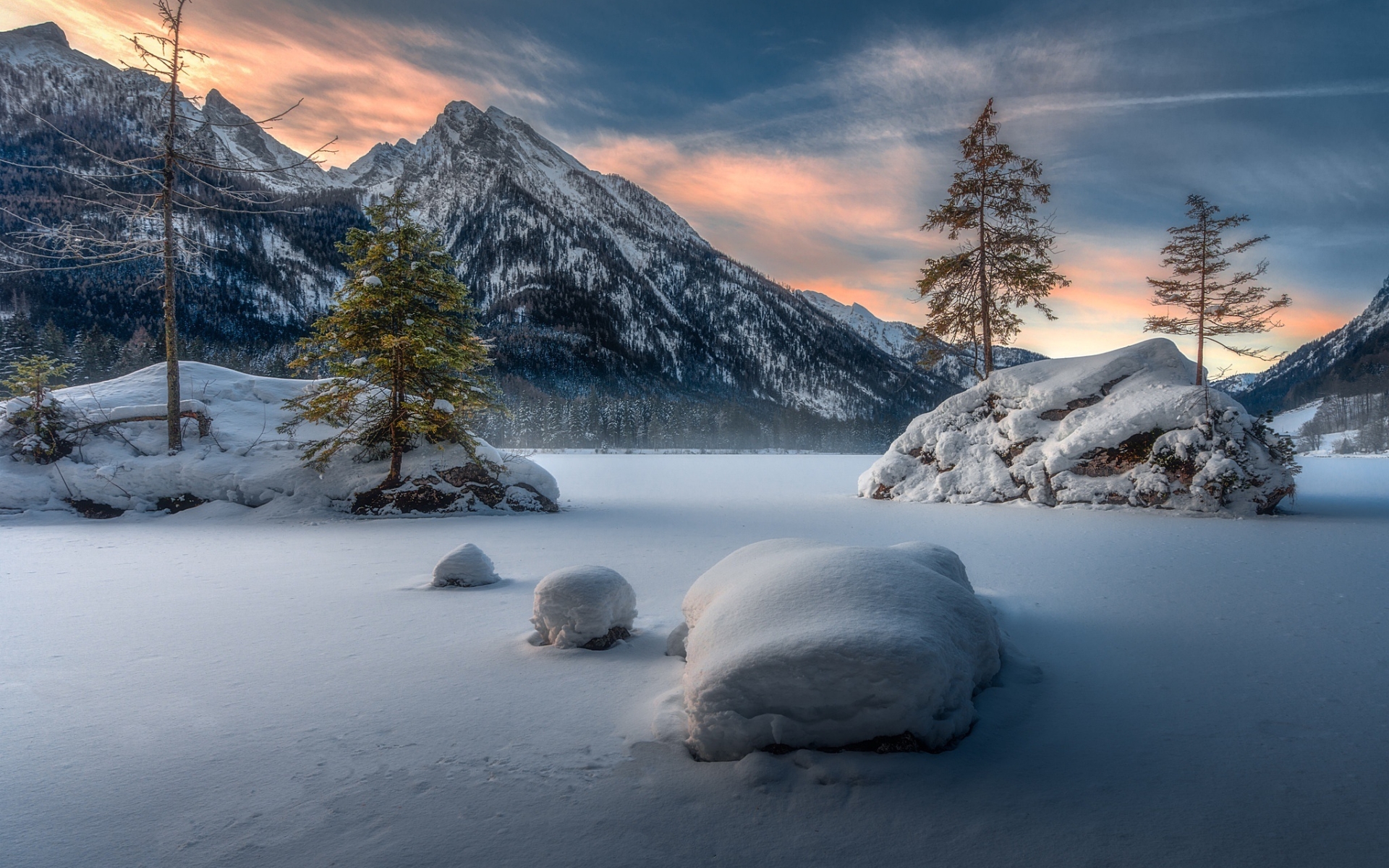 Winter Moutain Tree Wallpapers - Wallpaper Cave