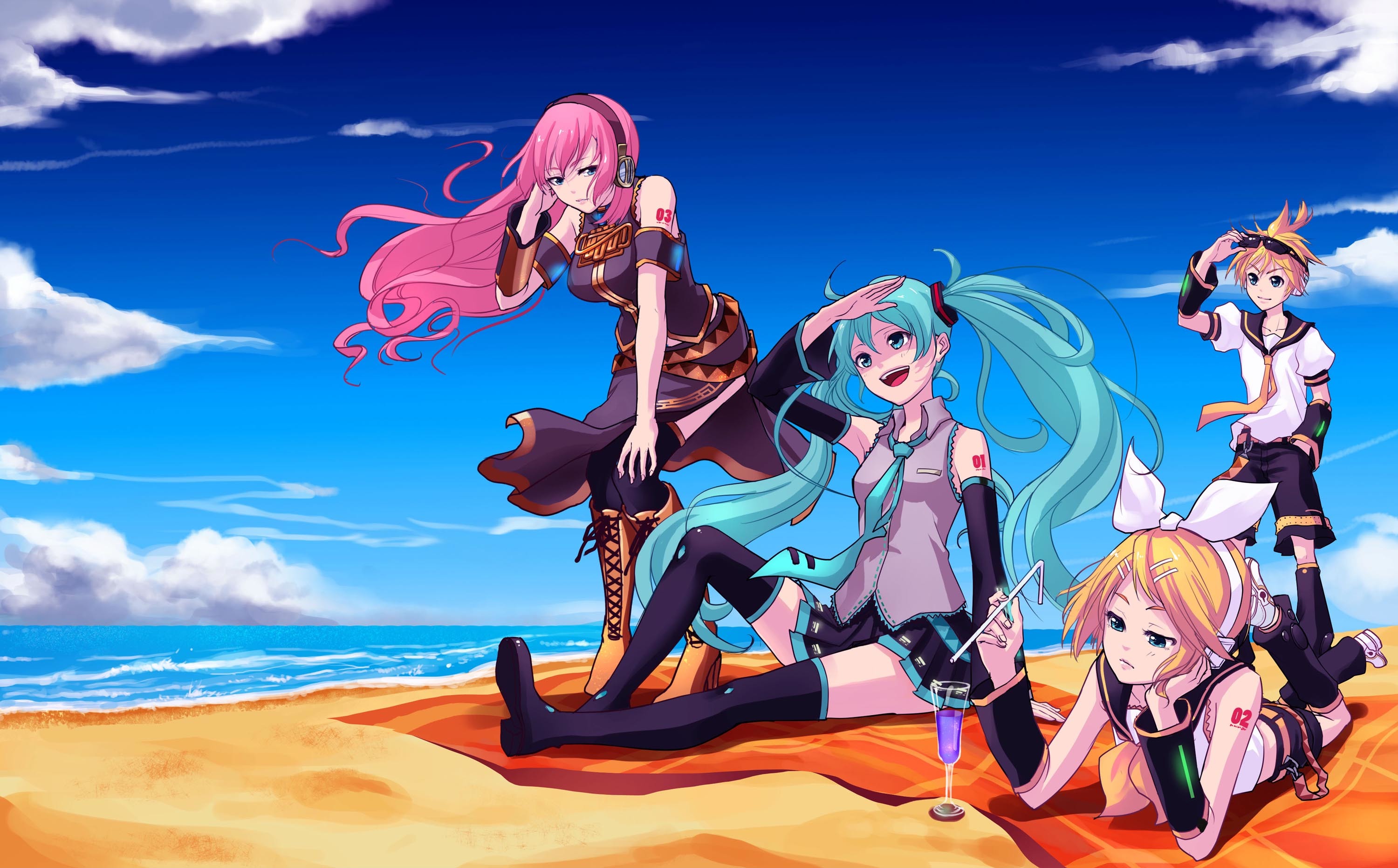 Luka Hatsune Miku Wallpapers - Wallpaper Cave