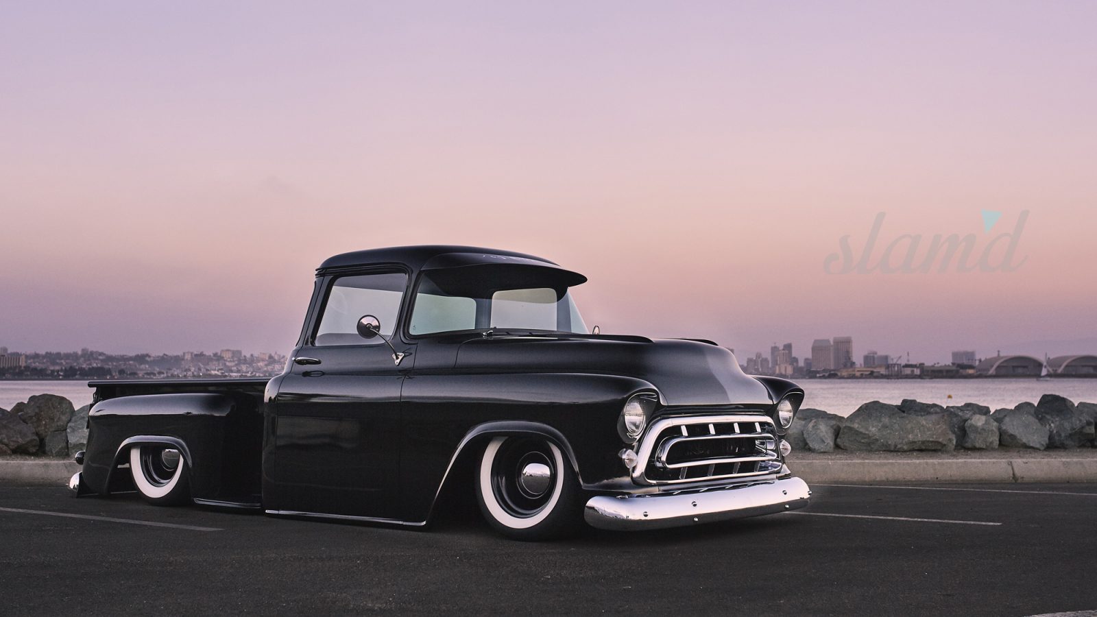 57 Chevy Trucks Wallpapers - Wallpaper Cave