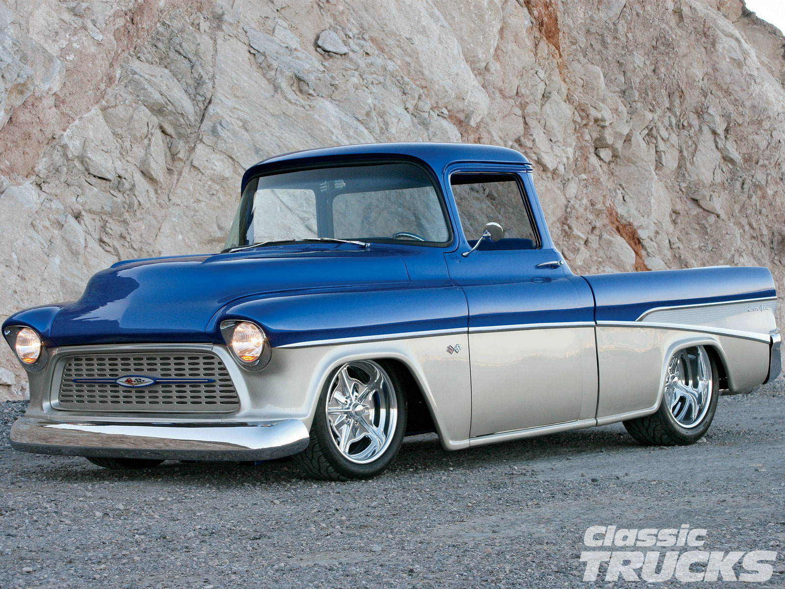 57 Chevy Trucks Wallpapers - Wallpaper Cave