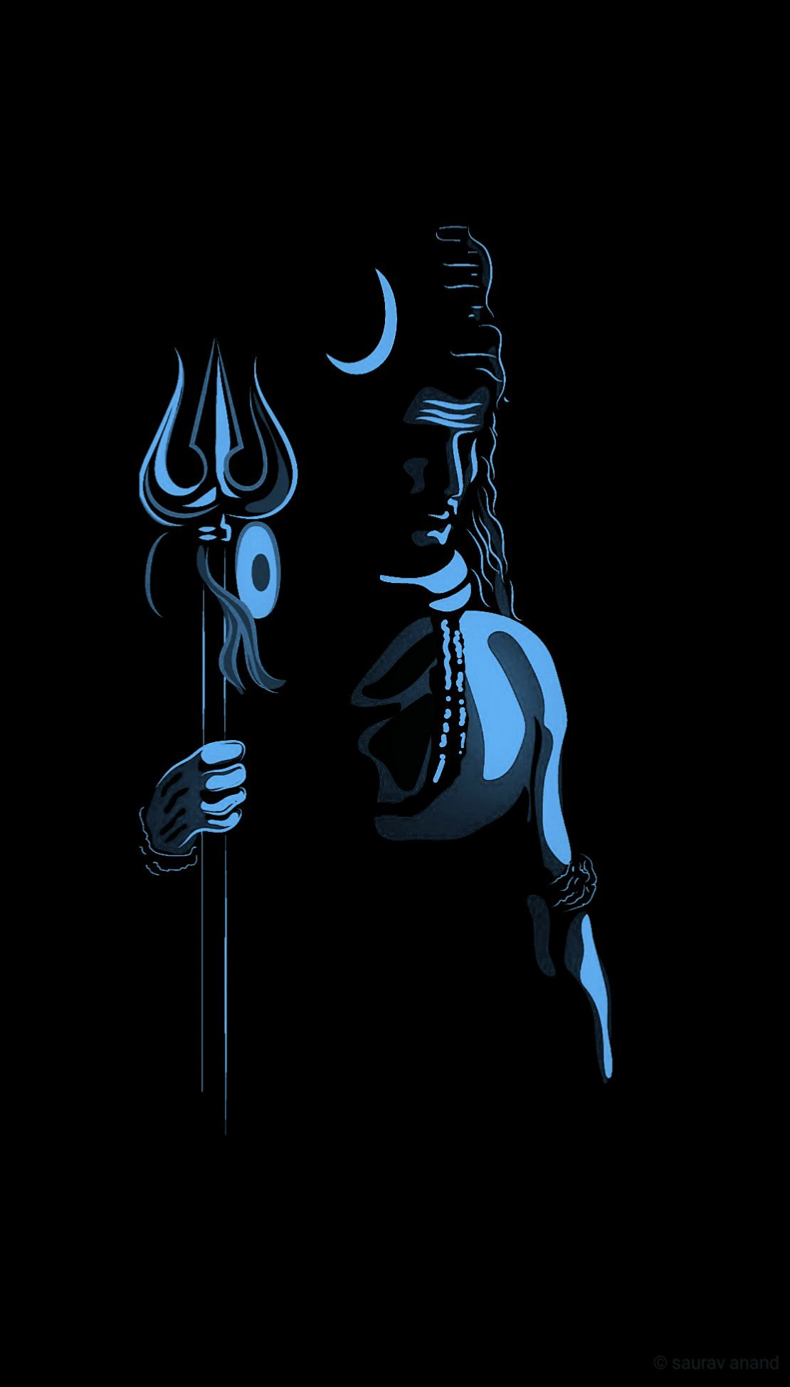 Lord Shiva Shadow Wallpapers - Wallpaper Cave
