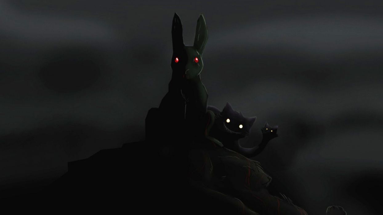 Evil Rabbit Wallpaper