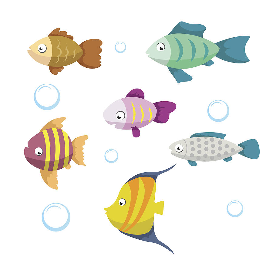 Fish Cartoon Wallpapers - Wallpaper Cave