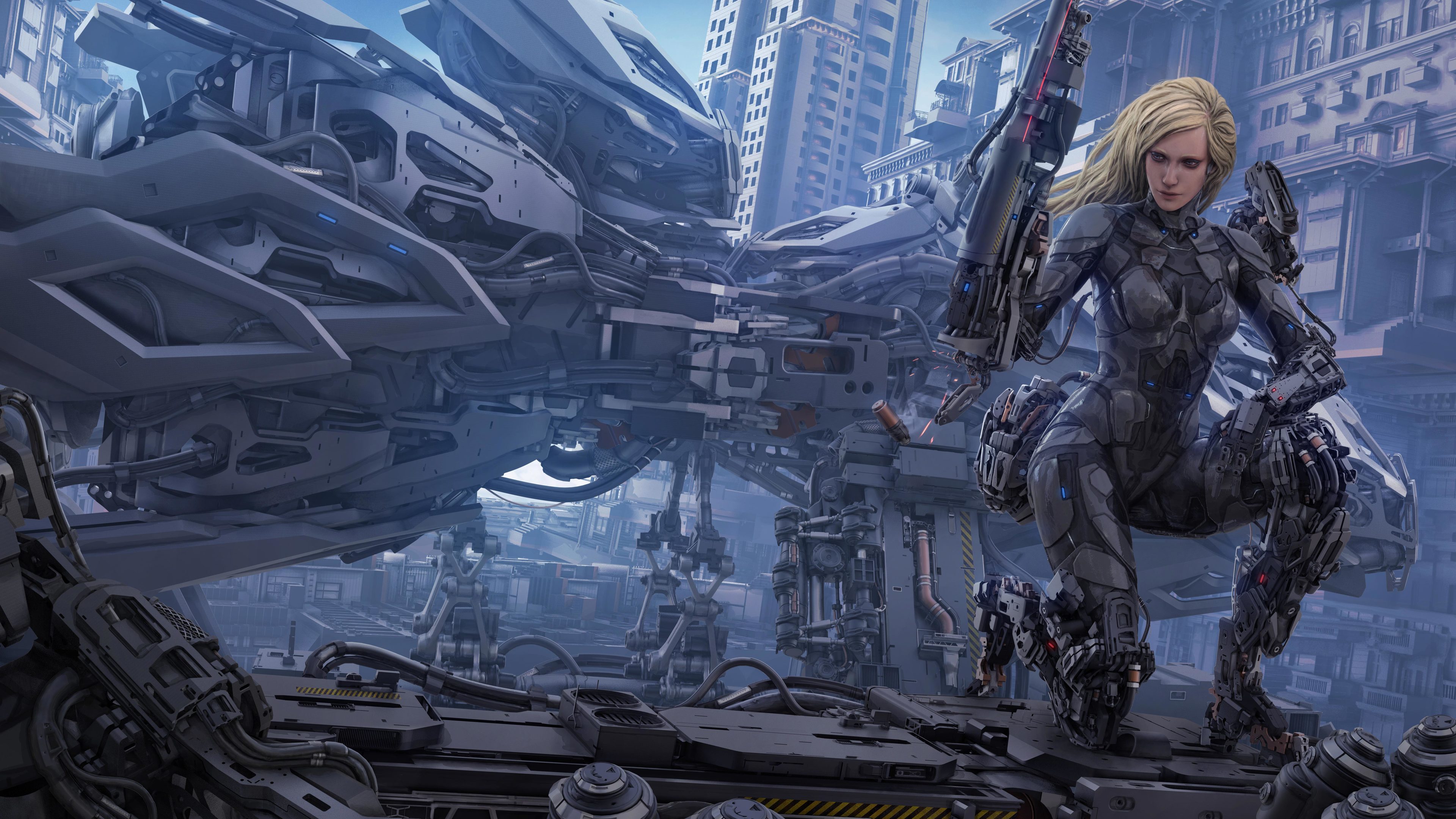 Cyborg Women 4k Wallpapers - Wallpaper Cave