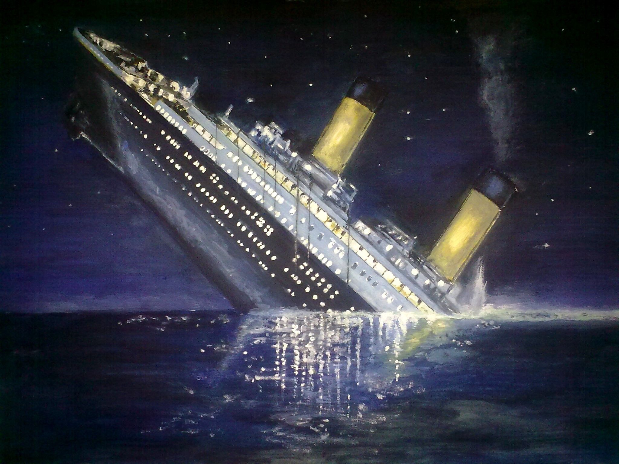 Sinking Ship Wallpaper