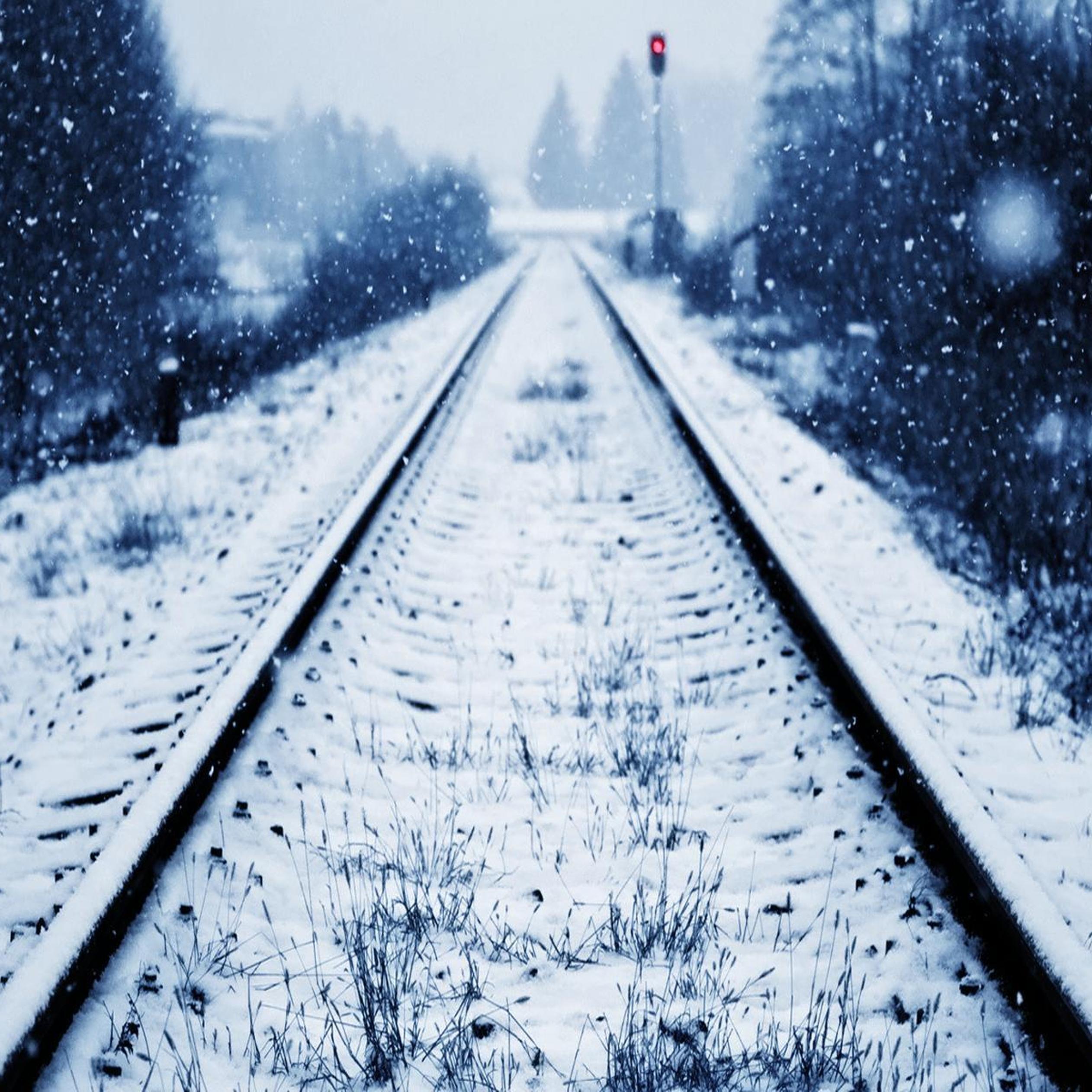 Winter Railway Wallpapers - Wallpaper Cave