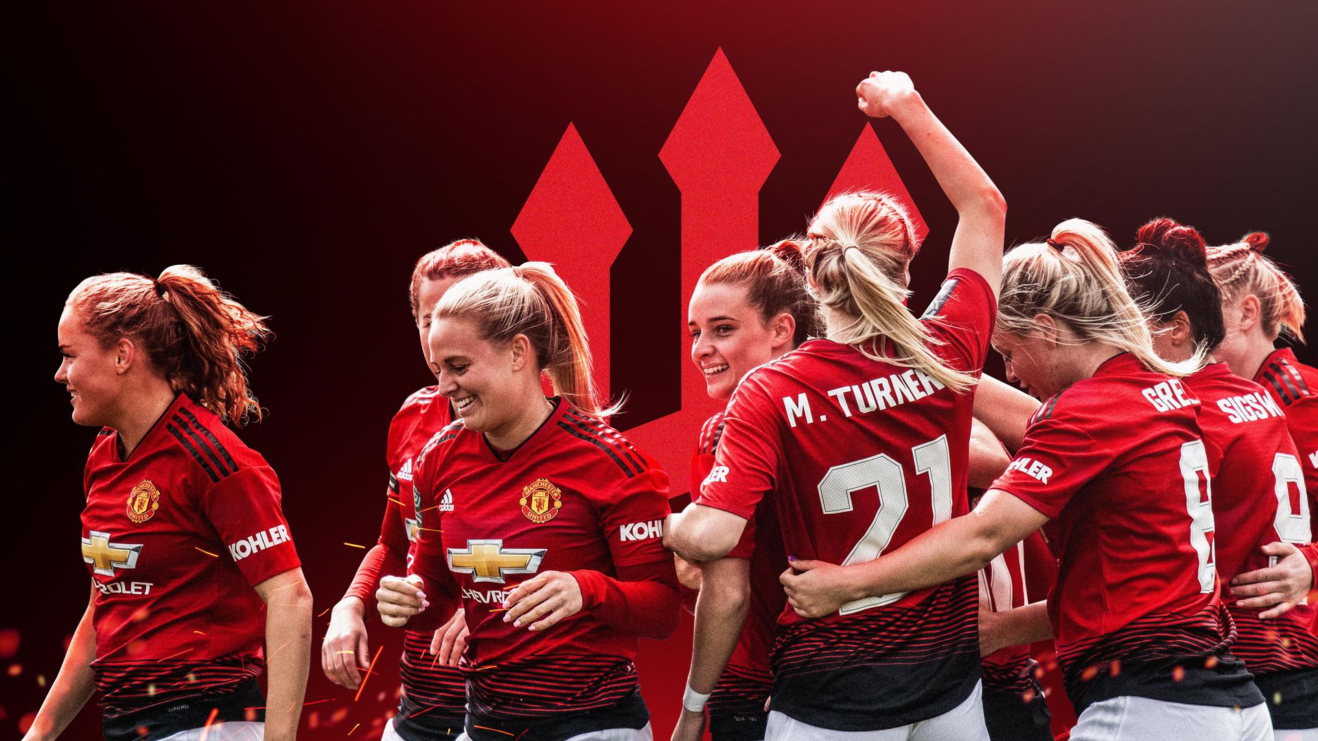 Manchester United Women 2021 Wallpapers - Wallpaper Cave