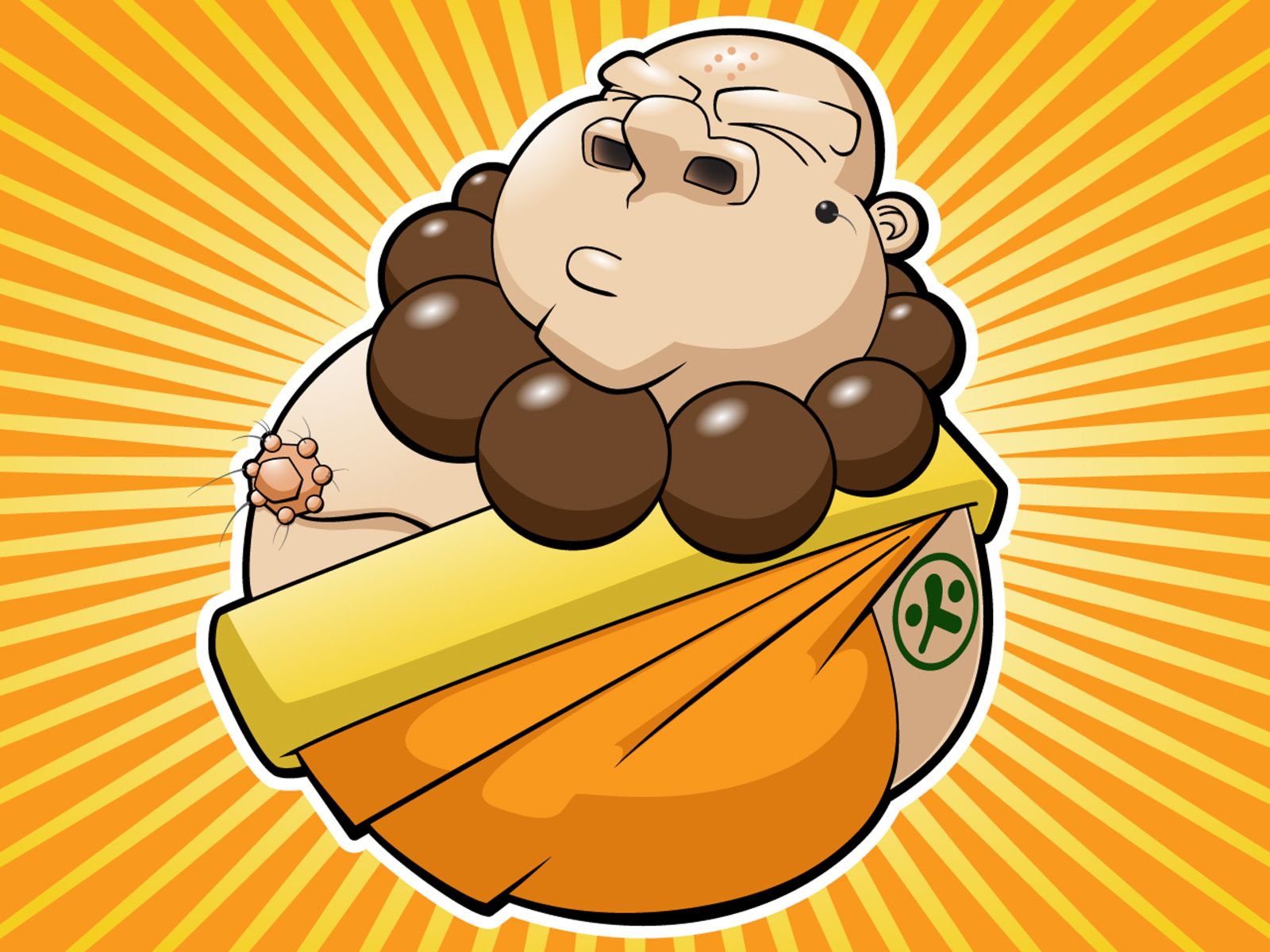 Buddha Cartoon Wallpapers - Wallpaper Cave