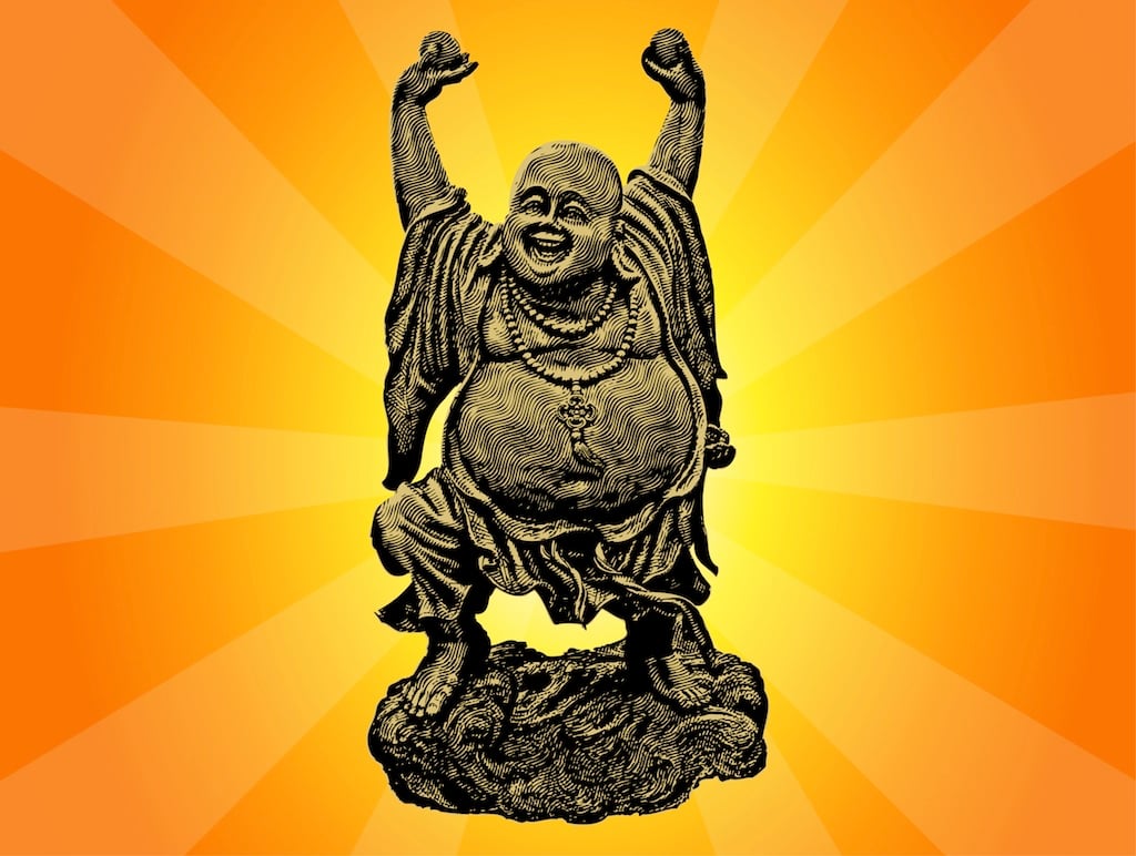 Buddha Cartoon Wallpapers - Wallpaper Cave