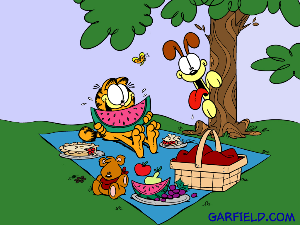 Garfield Cartoon Wallpapers - Wallpaper Cave