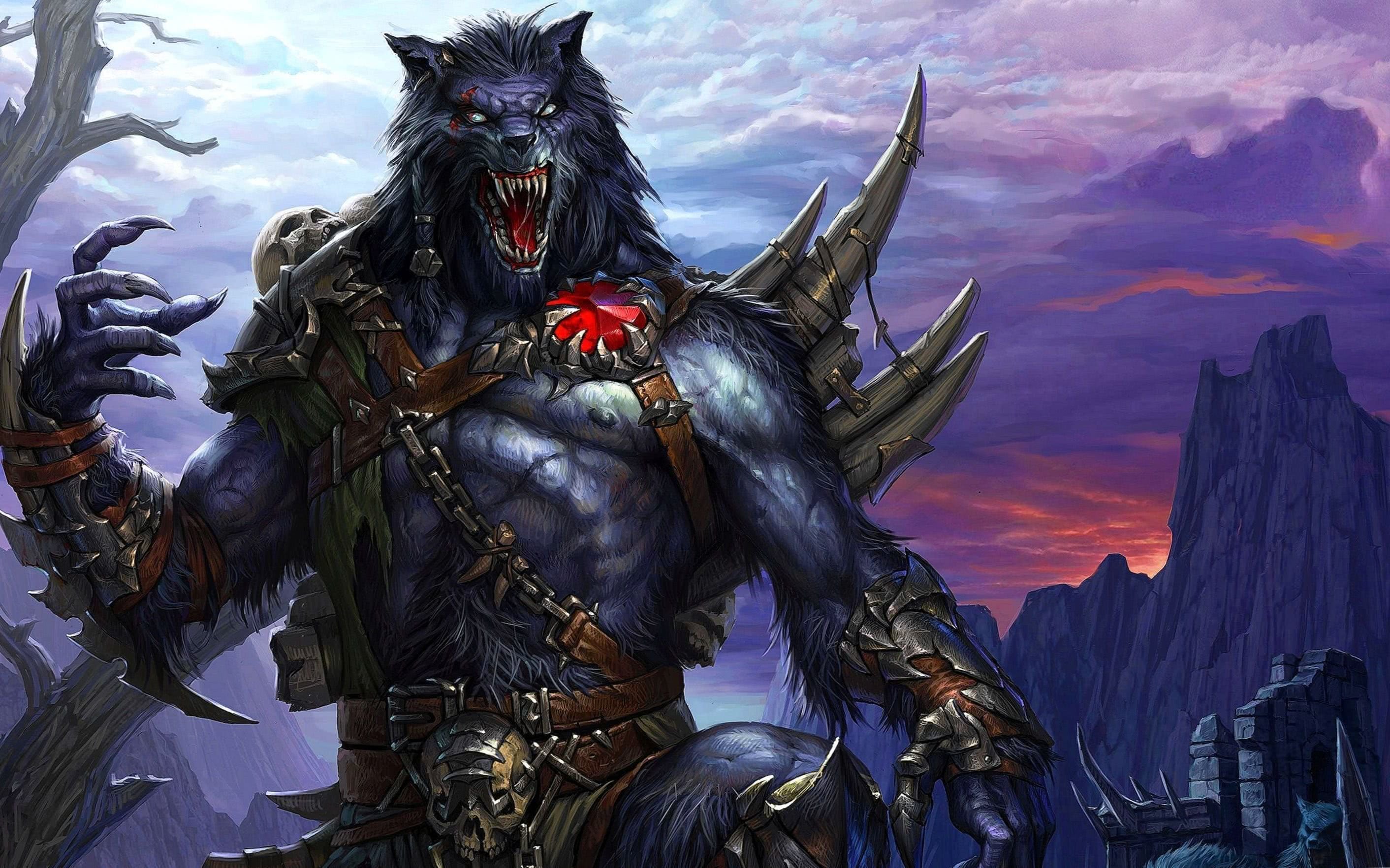 Creepy Wolf Wallpapers - Wallpaper Cave