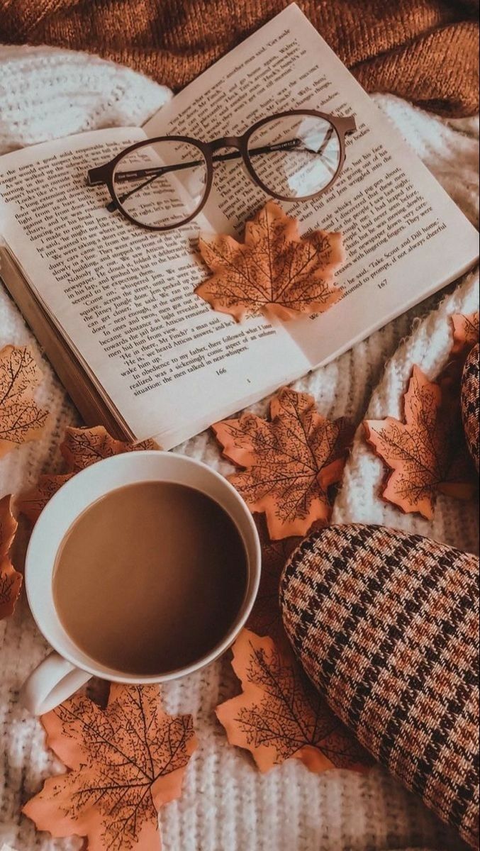 Autumn Coffee Books Wallpapers - Wallpaper Cave