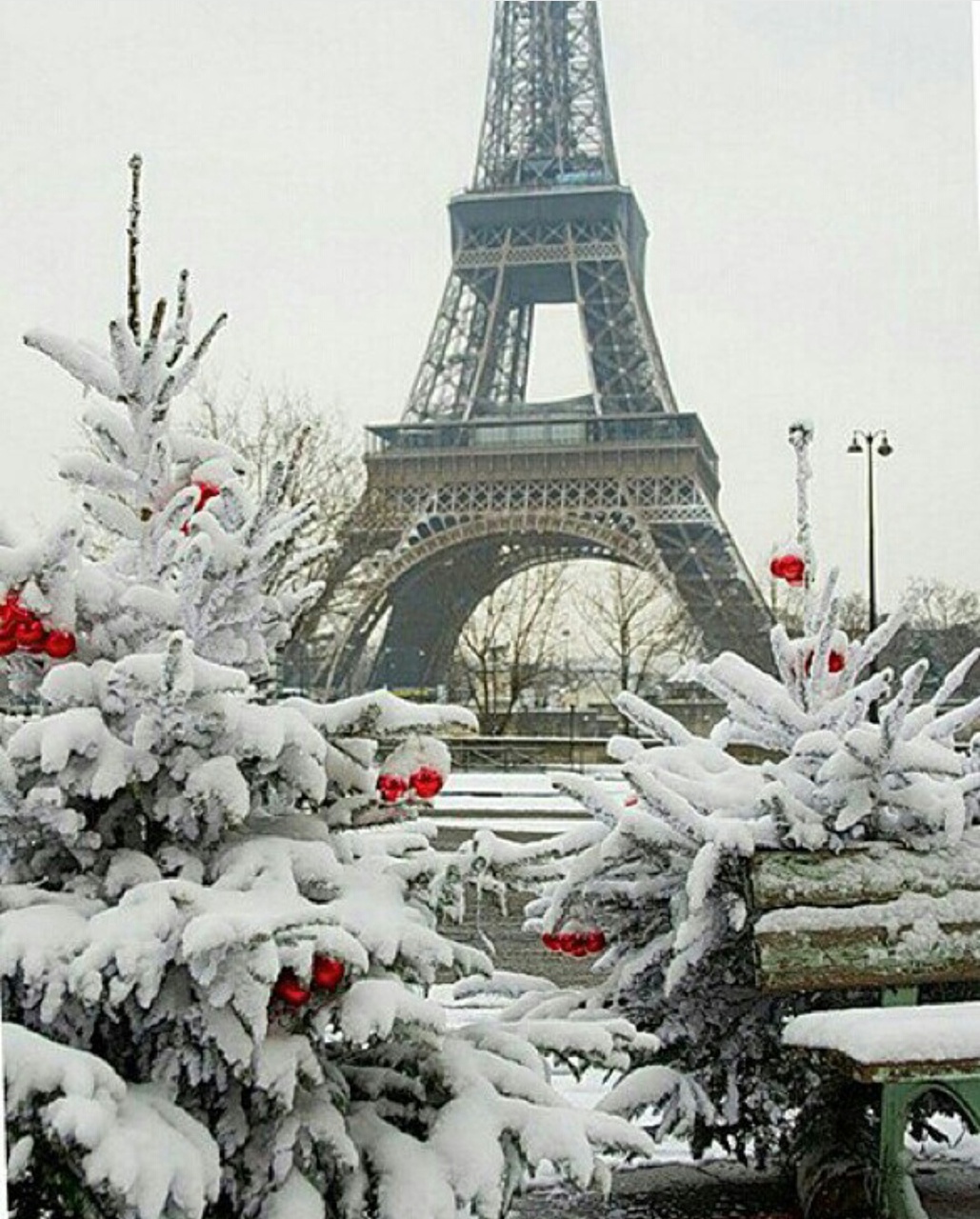 Paris Winter Wallpapers - Wallpaper Cave