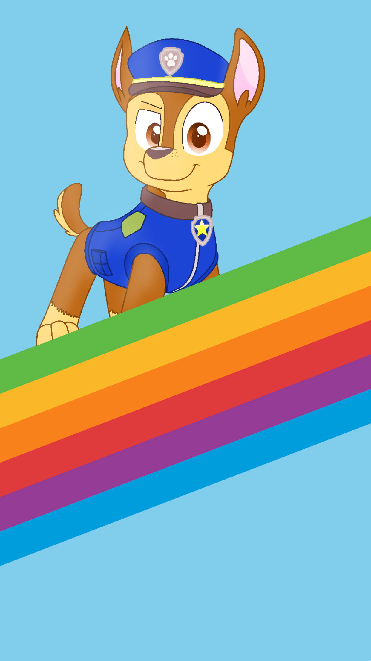 Paw Patrol Chase Phone Wallpapers - Wallpaper Cave