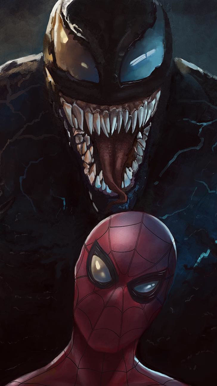 Venom X Spider-Man Wallpapers - Wallpaper Cave