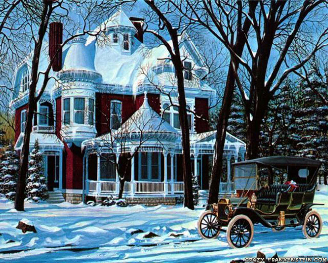 Vintage Christmas Computer Wallpapers - Wallpaper Cave