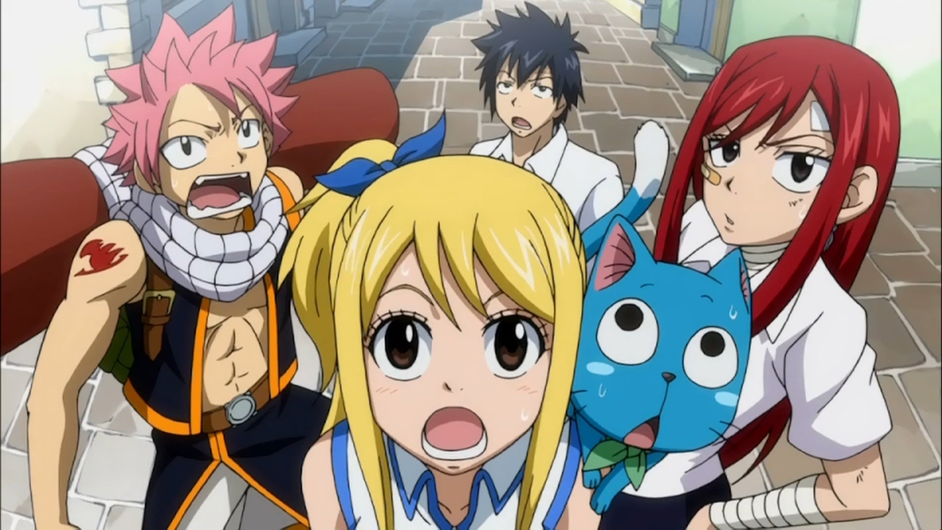 Natsu And Happy Wallpapers - Wallpaper Cave