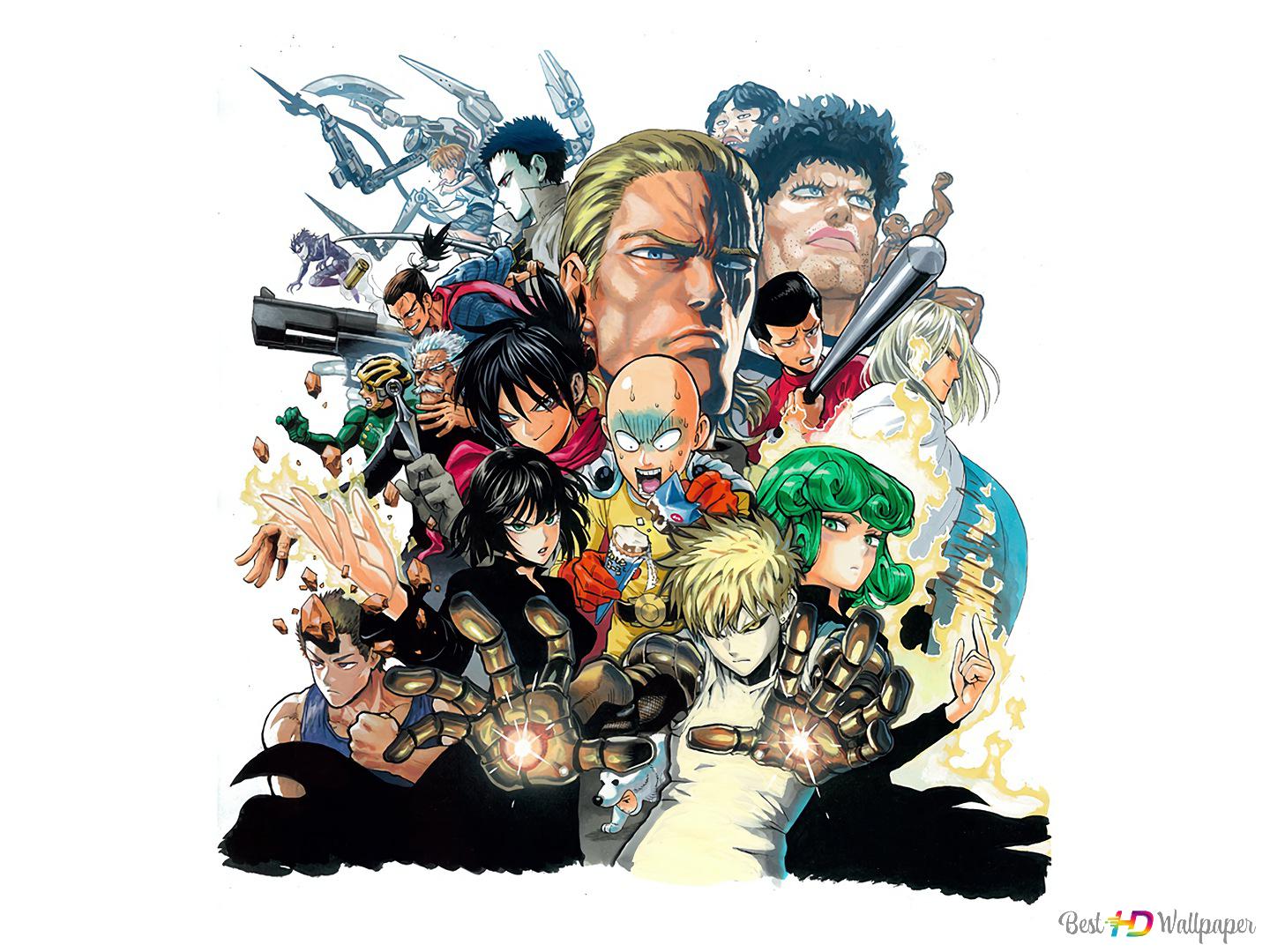 One Punch Man Poster Wallpapers - Wallpaper Cave