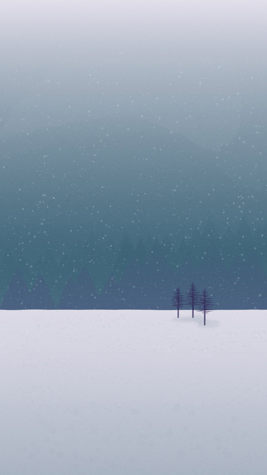 Snow Winter Minimalist Wallpapers - Wallpaper Cave