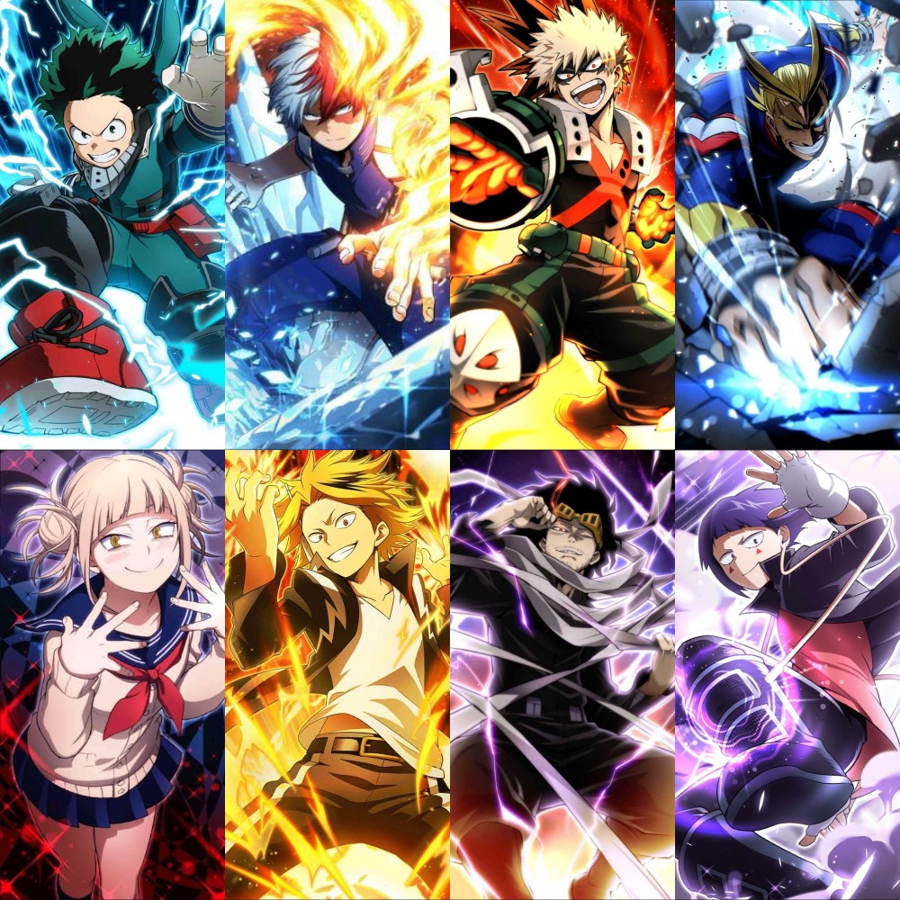 My Hero Academia Collage Wallpapers - Wallpaper Cave