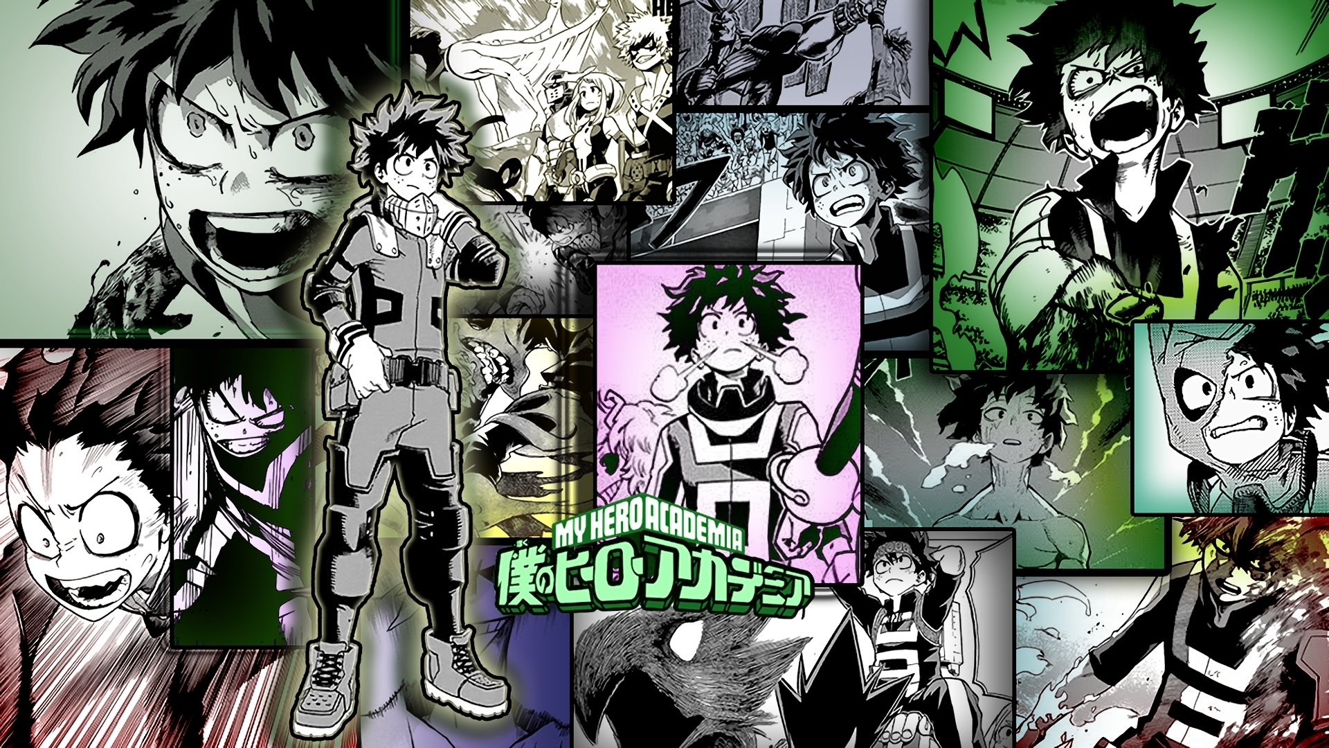 My Hero Academia Collage Wallpapers - Wallpaper Cave