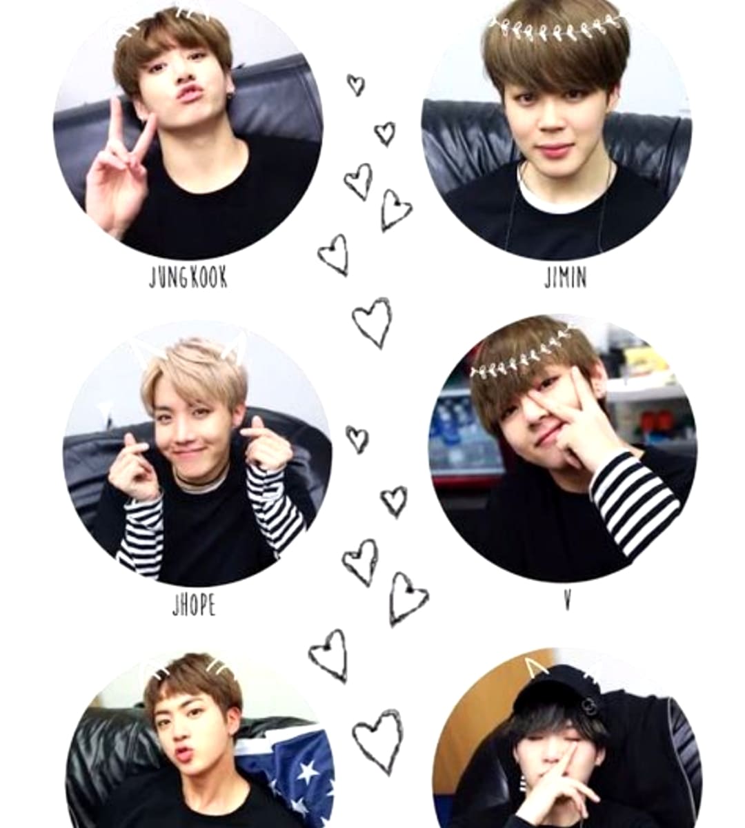 BTS Profile Wallpapers - Wallpaper Cave