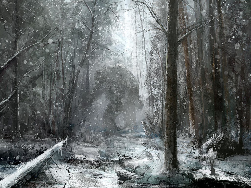 Winter Fantasy Forest Wallpapers - Wallpaper Cave