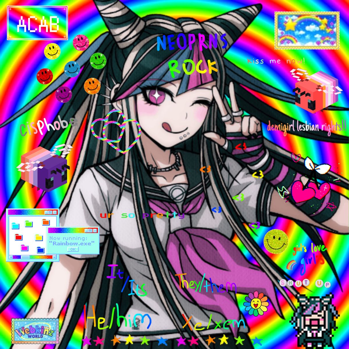 Glitchcore Ibuki Wallpapers - Wallpaper Cave