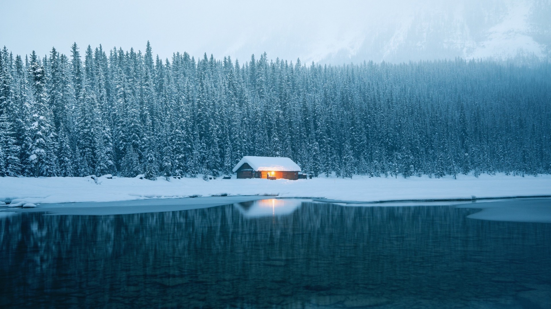 Lake House Winter Wallpapers - Wallpaper Cave