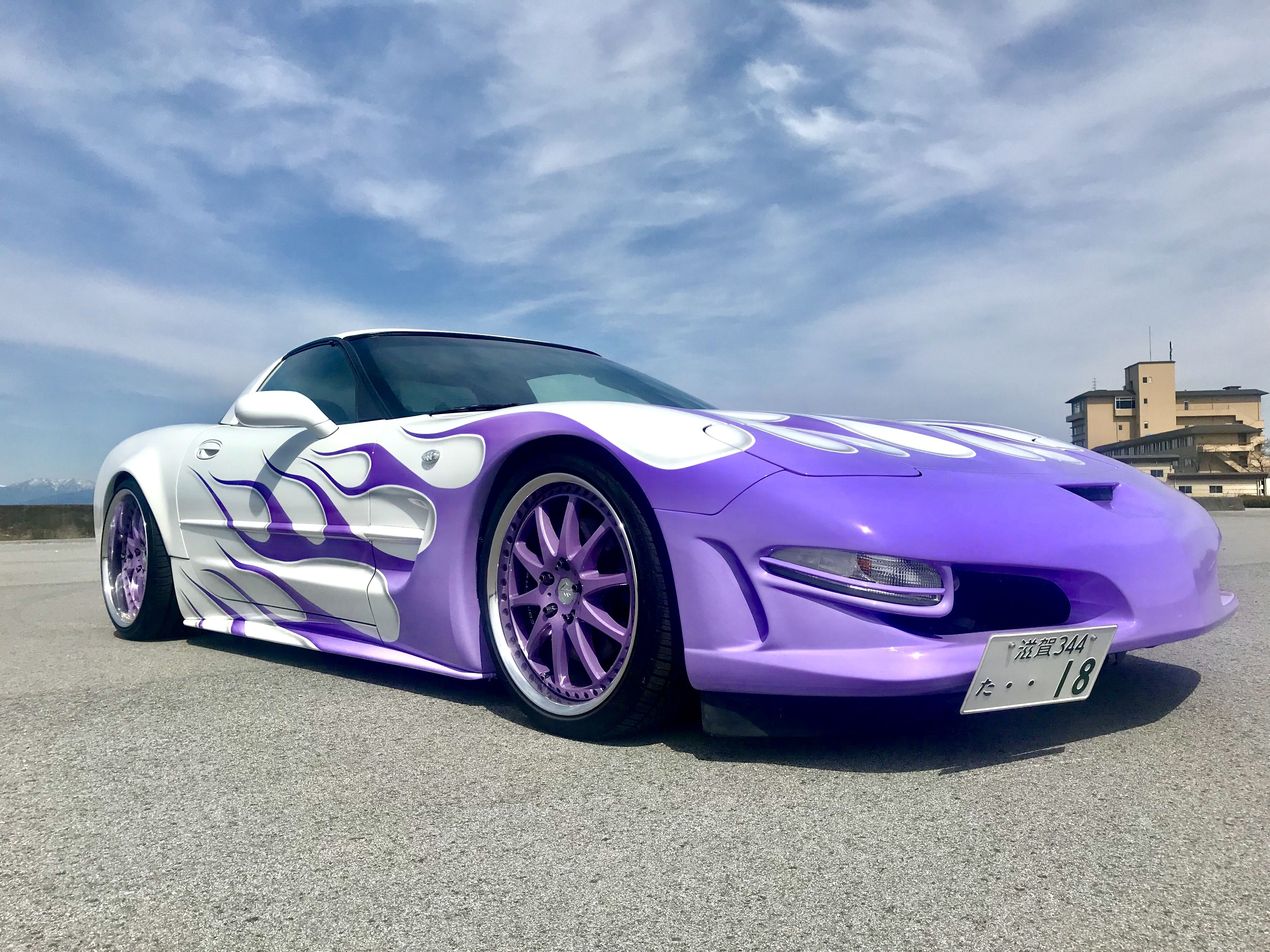 Purple 1999 Corvette Wallpapers - Wallpaper Cave