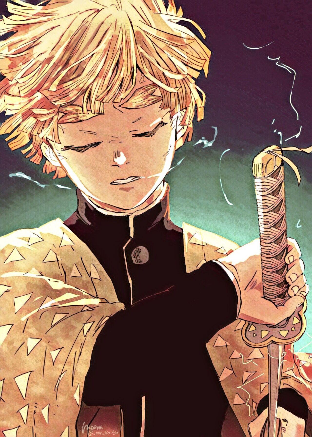 Zenitsu PFP Wallpapers - Wallpaper Cave