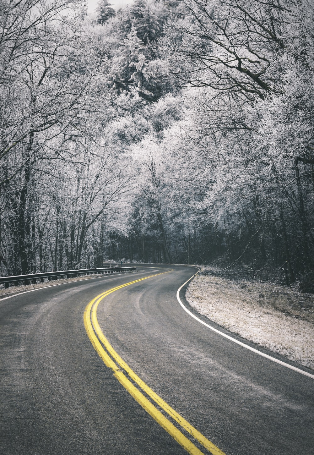 Winter Highway Wallpapers - Wallpaper Cave