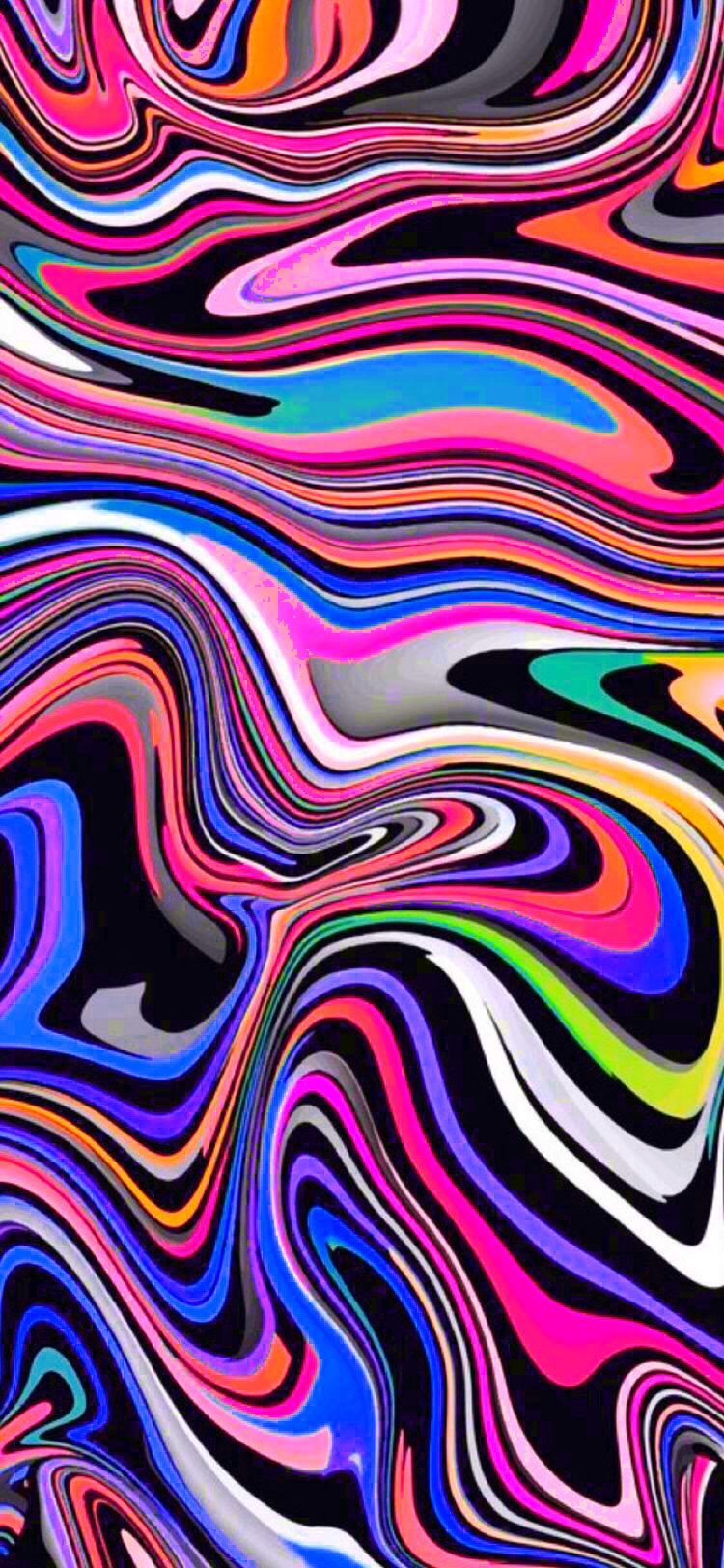 Colorful Wavy Lines HD Wallpapers - Wallpaper Cave