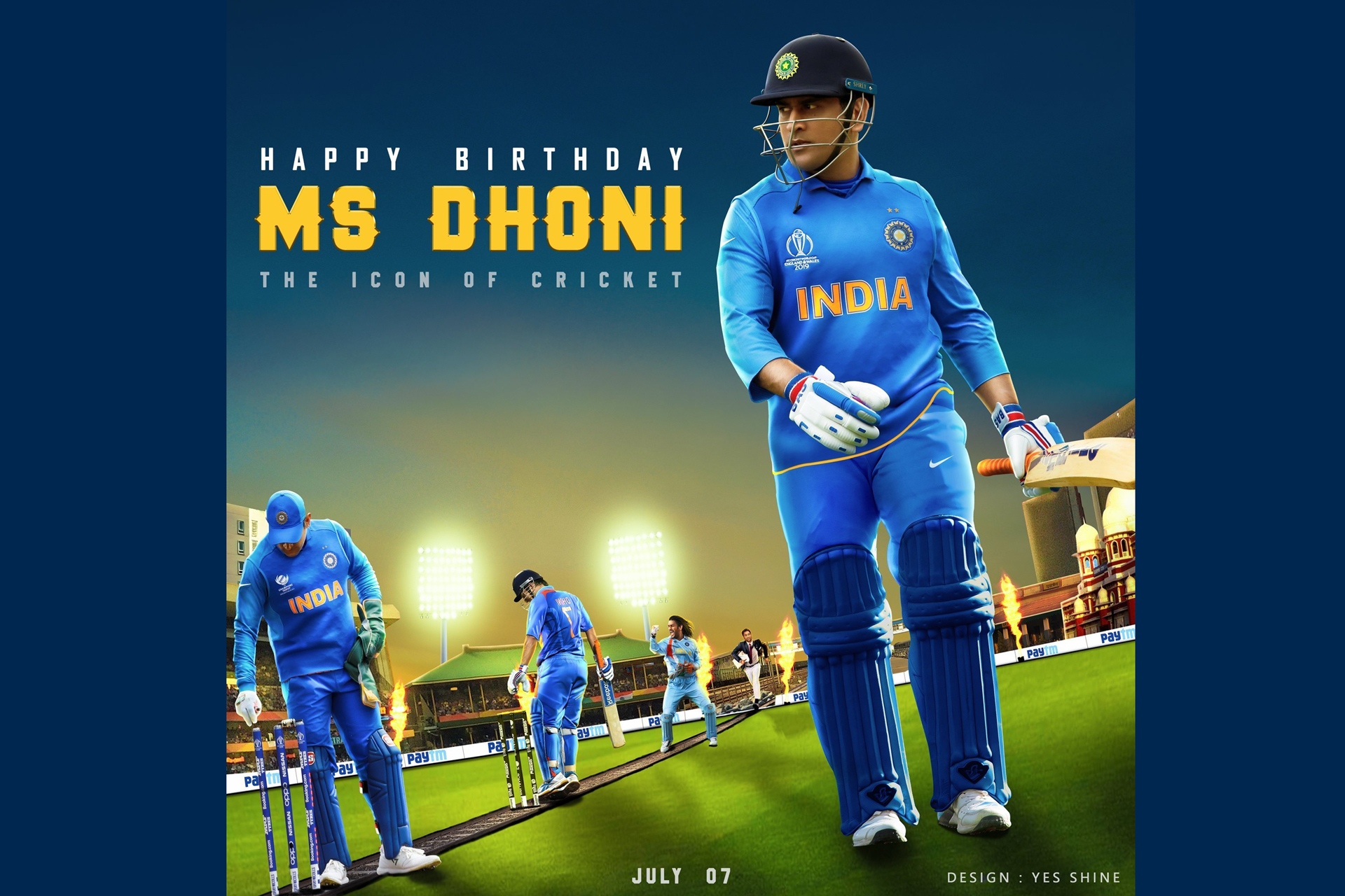 Dhoni HD Wallpapers - Wallpaper Cave