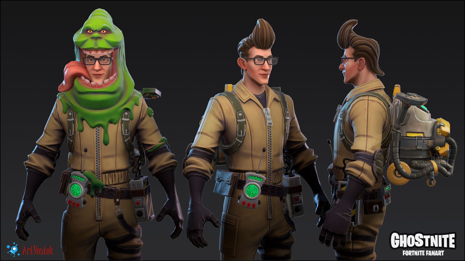 Ghostbusters HD Fortnite Wallpapers - Wallpaper Cave