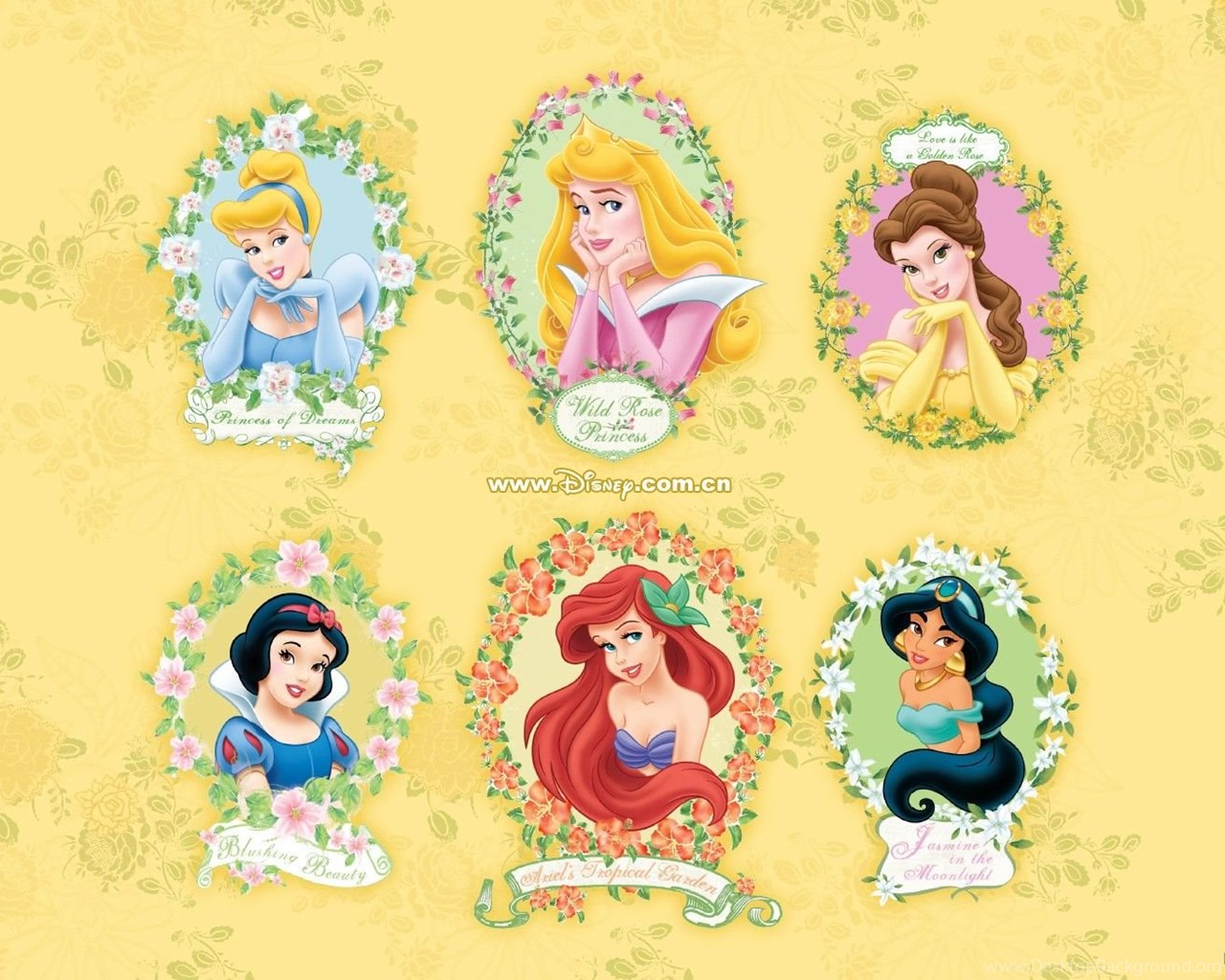 Princess Cartoon Wallpapers - Wallpaper Cave