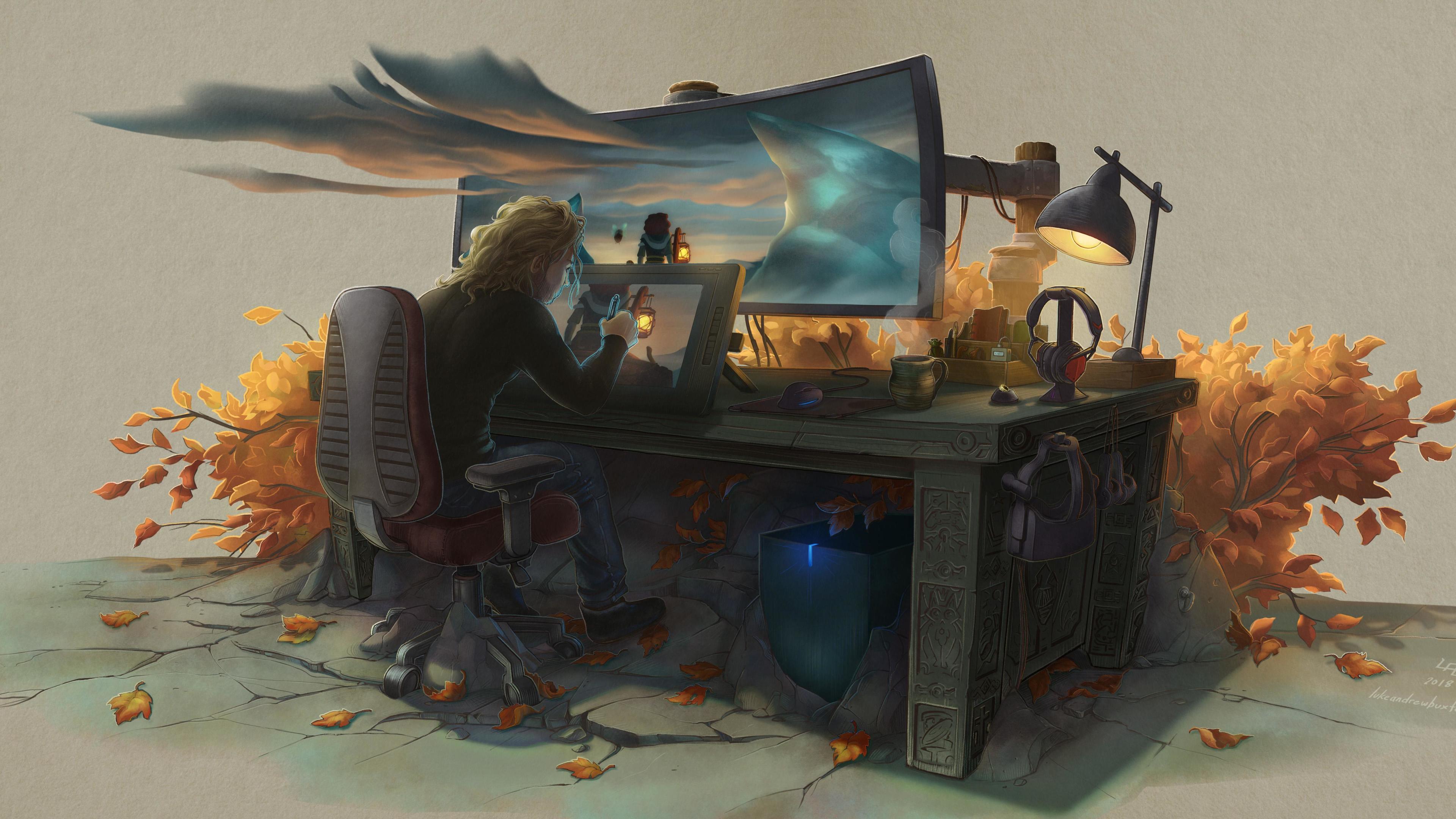 4k Workspace Desktop Wallpapers - Wallpaper Cave