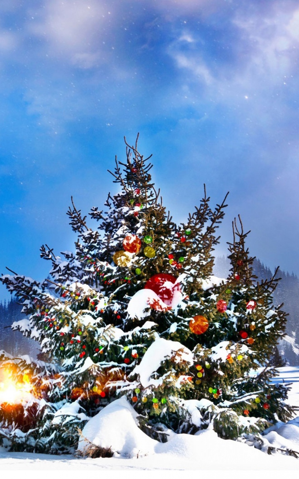 Christmas Tree Vertical Wallpapers - Wallpaper Cave