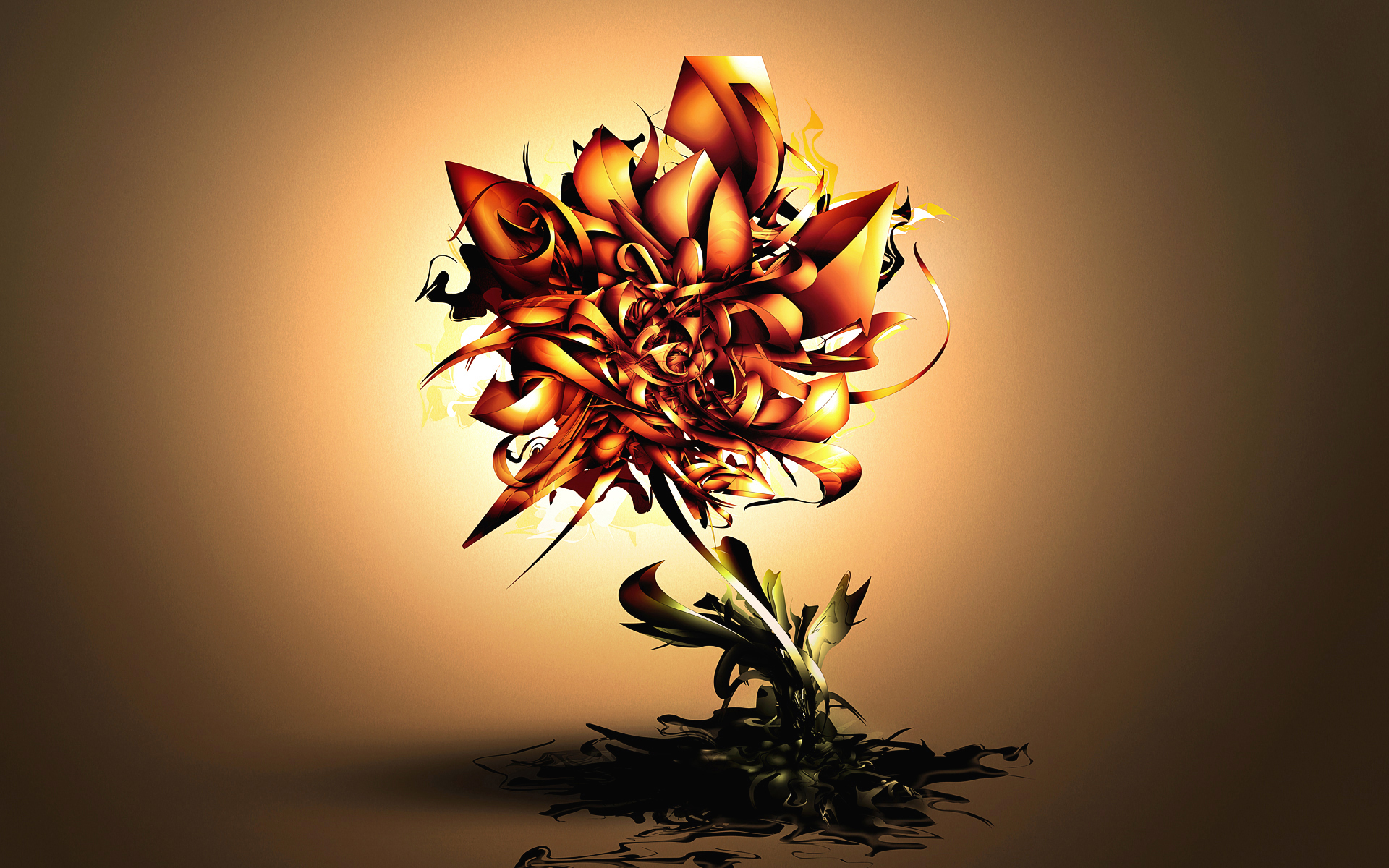 Flower On Fire Wallpapers - Wallpaper Cave