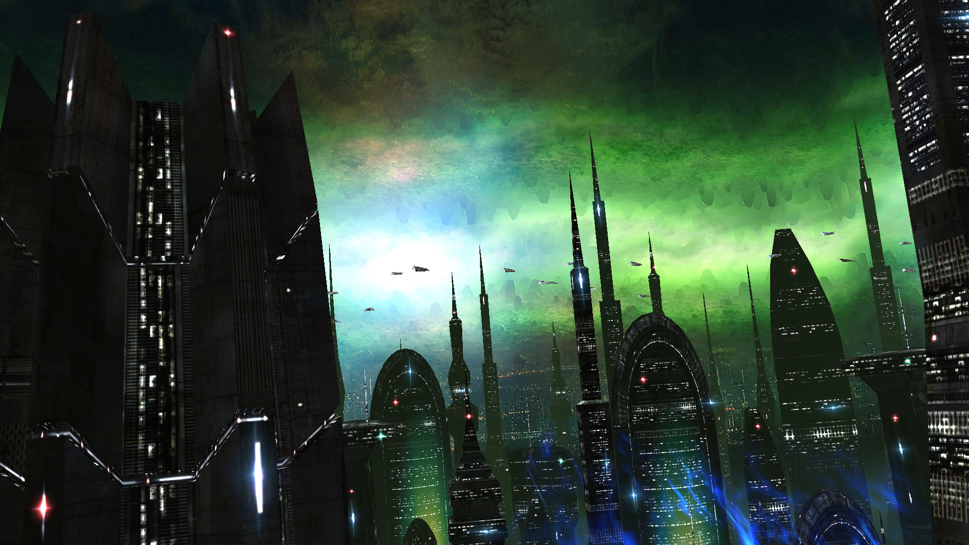 Alien City Wallpapers - Wallpaper Cave
